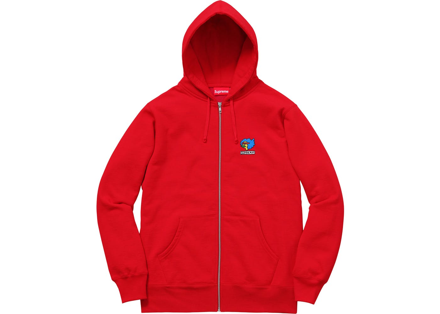 Supreme Gonz Ramm Zip Up Sweatshirt Red - StockX News