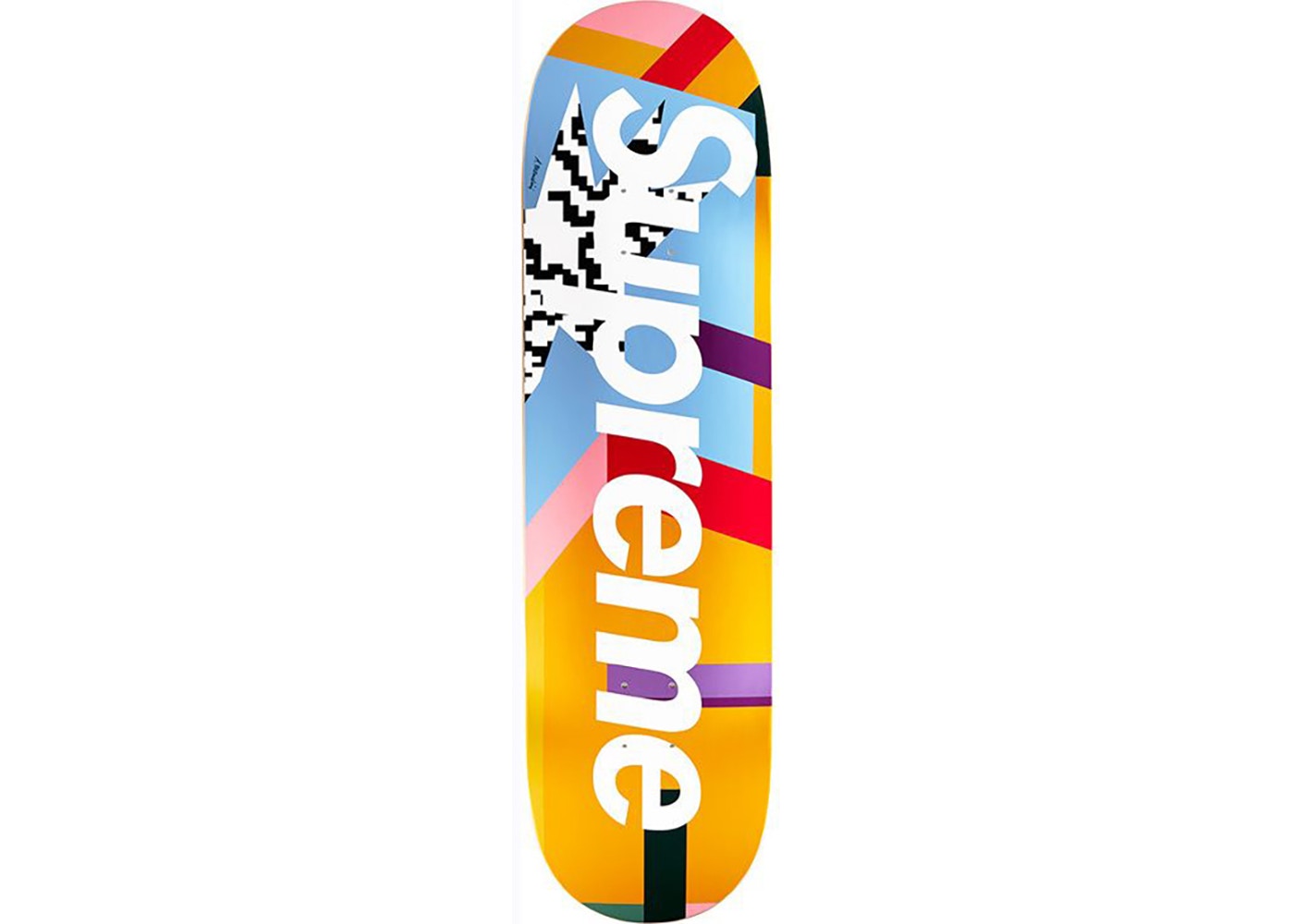 Supreme Mendini Skateboard Skate Deck Blue New