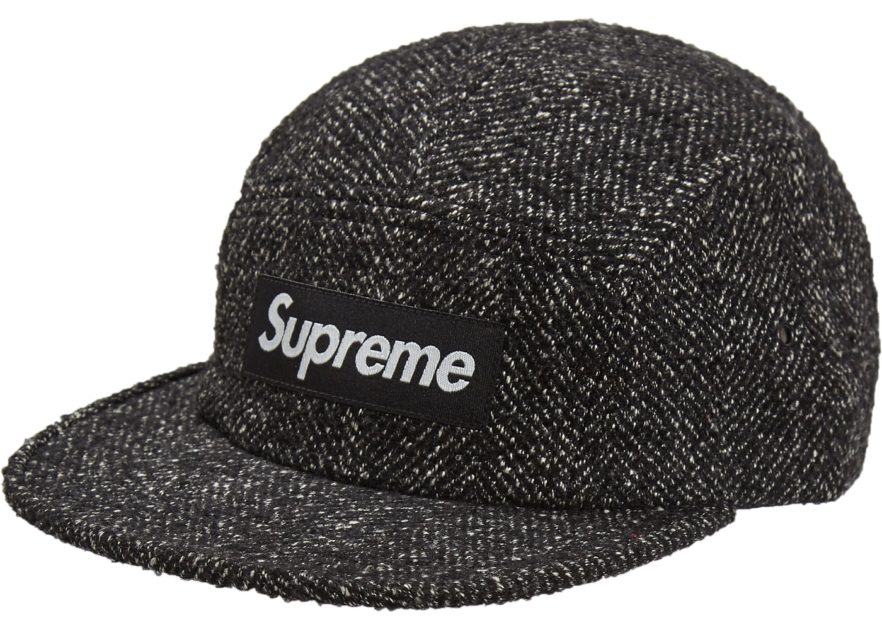 Supreme Wool Camp Cap (FW18) Herringbone - StockX News