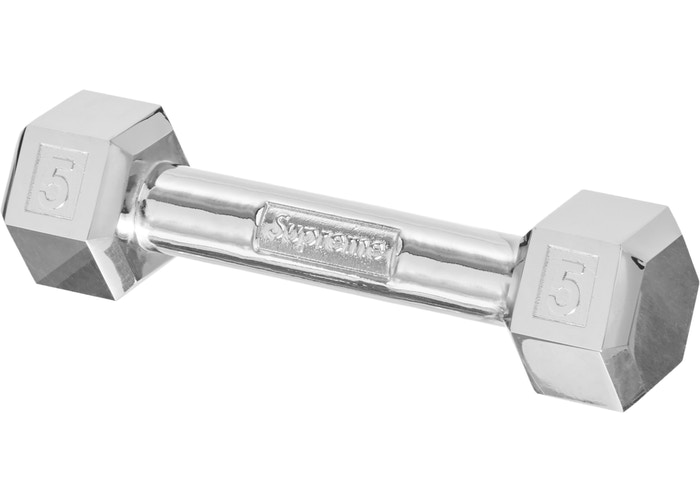 Supreme Silver Plated Dumbbell - StockX News